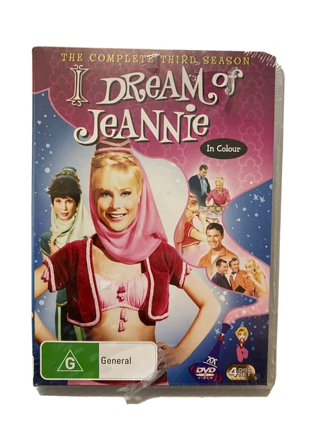 I DREAM OF Jeannie Season 3 In Color (DVD, 4 Discs) New And Sealed EUR ...