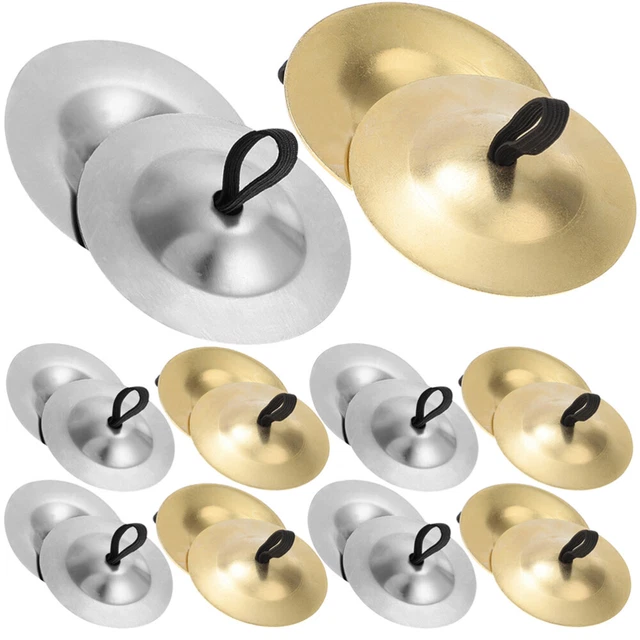 10 PAIRS CYMBALES De Danse Du Ventre Cuivre Enfant Instrument EUR 26,79 ...