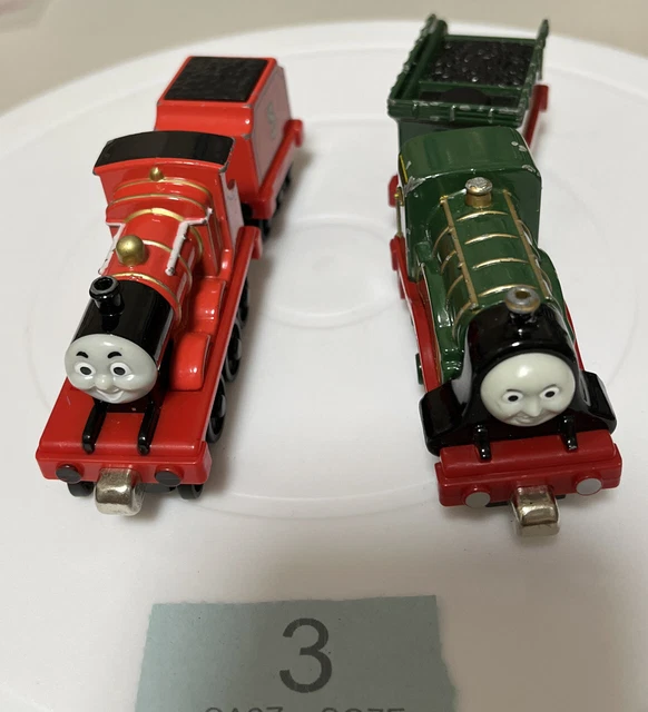 VINTAGE TOMY TRACKMASTER Thomas & Friends Emily And James Magnetic ...