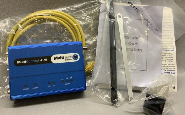 MULTI-TECH MTR-C2-B16-N3 INTELLIGENT Multiconnect rCell Router Verizon ...