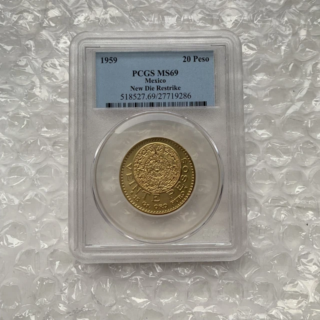 MEXICO 20 PESOS 1959 Aztec Calendar EUR 1,00 - PicClick DE