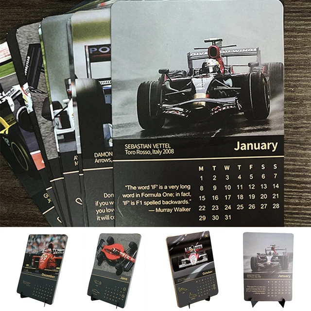 FORMULA 1 CALENDAR For F1 Fans 2024 Calendar Racing Cars Calendars ...
