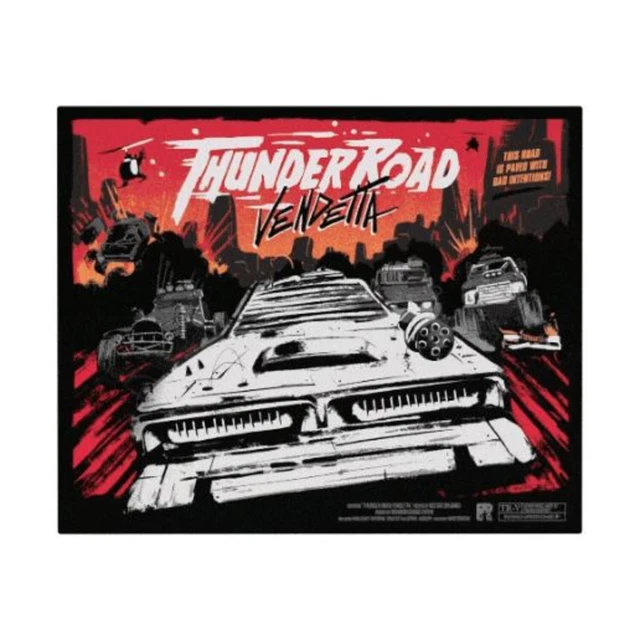 RESTORATION BOARD GAMES Thunder Road - Vendetta (Maximum Chrome Ed) Box ...