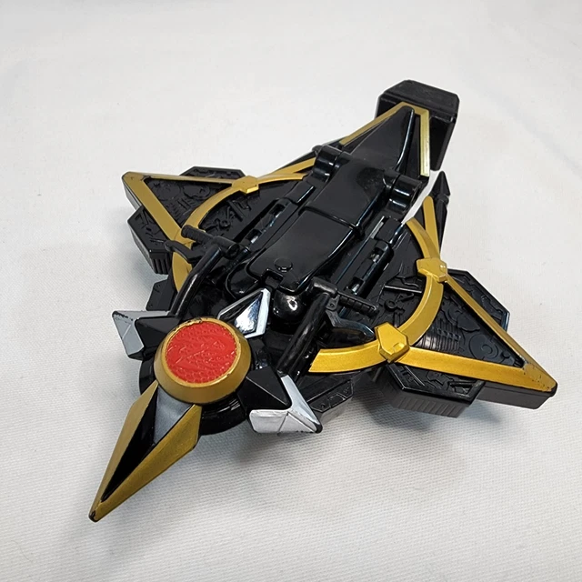 POWER RANGERS NINJA Steel Mega Morph Cycle Black 2016 Bandai Motorcycle ...