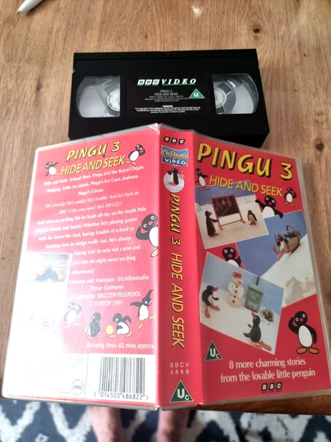 PINGU 3 - Hide And Seek (VHS/H, 1997) £13.00 - PicClick UK