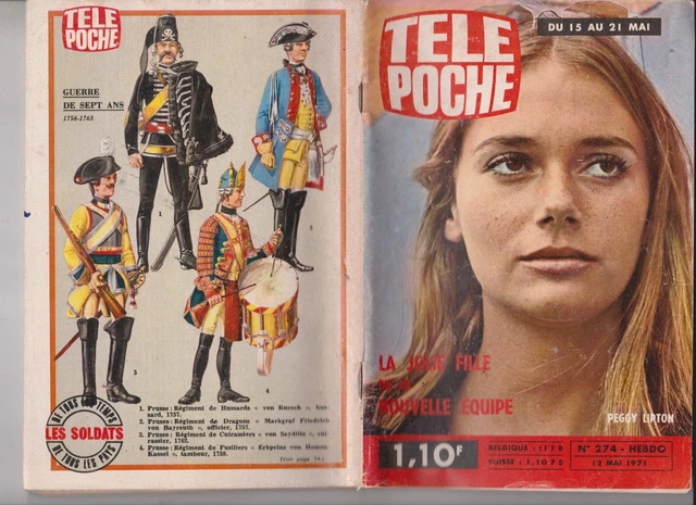 TELE POCHE 1971 N° 274 Complet Peggy Lipton EUR 6,00 - PicClick FR