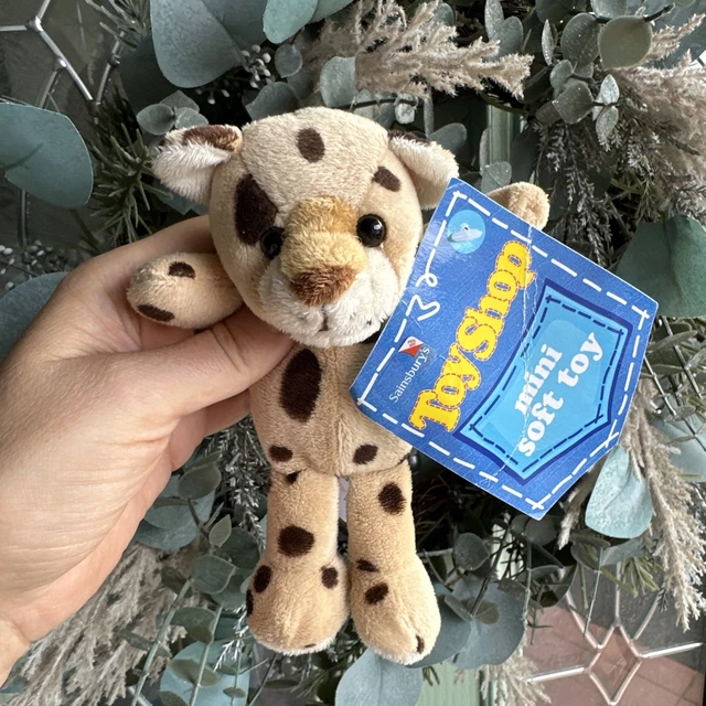 SAINSBURYS SAINSBURY’S MINI Leopard Soft Plush Toy 6" tall £27.07 ...