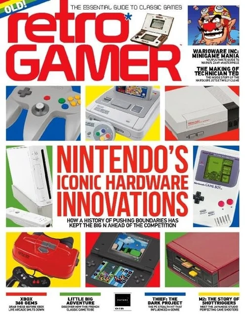 RETRO GAMER NINTENDO'S Iconic Hardware Innovation Game Tech Issue 260 ...