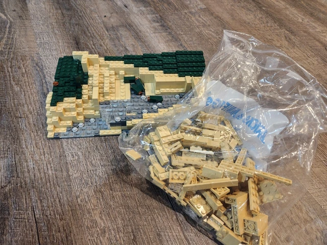 LEGO ARCHITECTURE FALLING Water House 21005 Frank Lloyd Wright READ ...