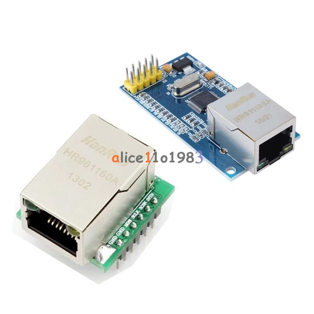 USR-ES1 W5500 ETHERNET Network Modules TCP/IP 51/STM32 SPI Interface ...