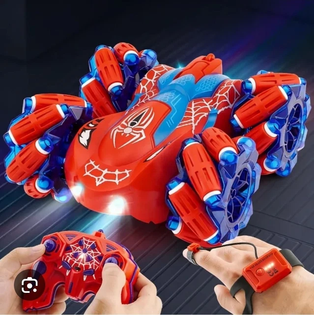 KIDS REMOTE CONTROL Car with Lights and Music, 360° Rotating RC Car Toy ...