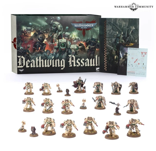 WARHAMMER 40K DARK Angel Deathwing Assault Box - Brand New! £148.50 ...