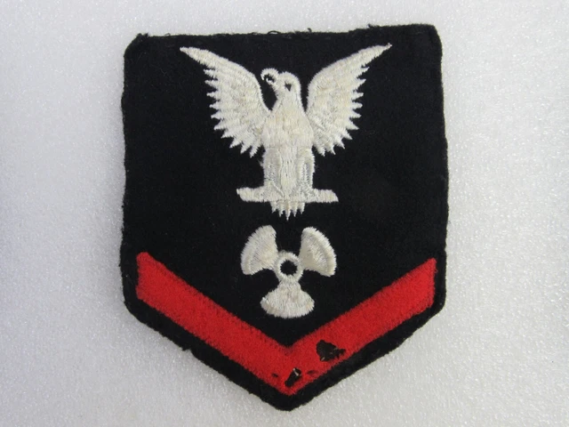 WW2 US NAVY Petty Officer 3rd Class E-4 Machinist's Mate patch patch ...