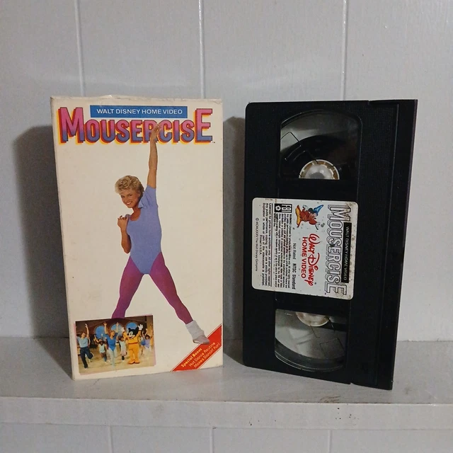 WALT DISNEY MOUSERCISE Aerobics Fitness VHS 1985 Children Vintage $8.99 ...