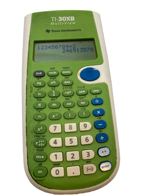 TEXAS INSTRUMENTS TI-30XB Scientific Calculator Student Calculator $21. ...