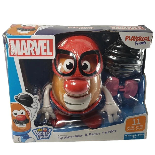 MR POTATO HEAD Spider-Man Peter Parker Playskool Hasbro Marvel Toy ...