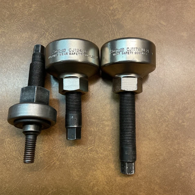 SNAP ON POWER Steering Pump Alternator Pulley Puller Set £178.28 ...
