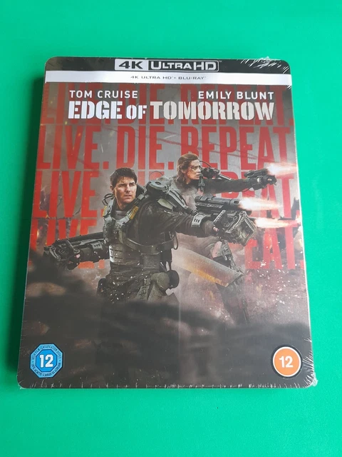 EDGE OF TOMORROW 4K UHD Blu-ray Steelbook UK Exclusive, New Sealed £60.00 - PicClick UK
