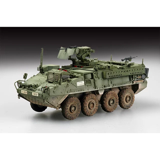 TRUMPETER 07422 M1127 Stryker Wheeled Armoured Recon Vehicle 1:72 Model ...