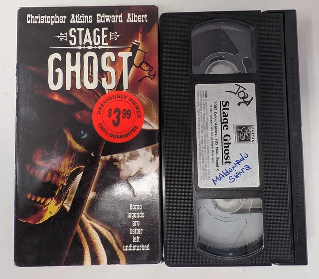 VHS: STAGE GHOST (2001_: Christopher Atkins £9.06 - PicClick UK