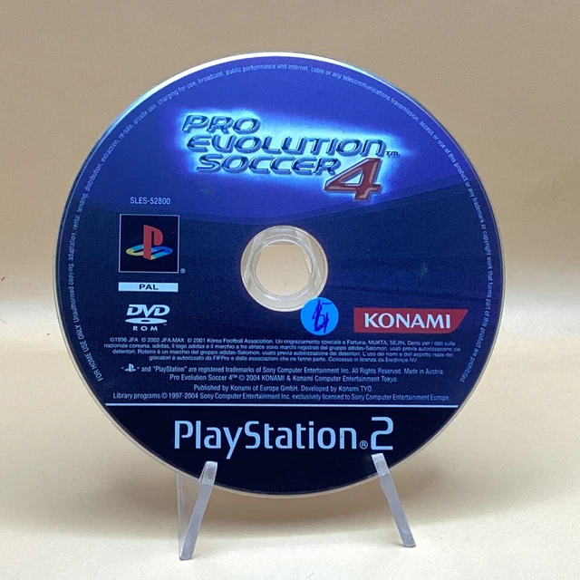 PRO EVOLUTION SOCCER 4 Solo Disco ps2 Play Station 2 pal EUR 3,99 ...