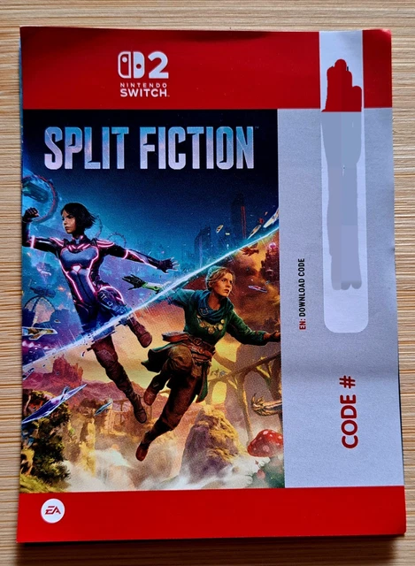 SPLIT FICTION FOR Nintendo Switch 2 Sealed with Code £23.56 - PicClick UK