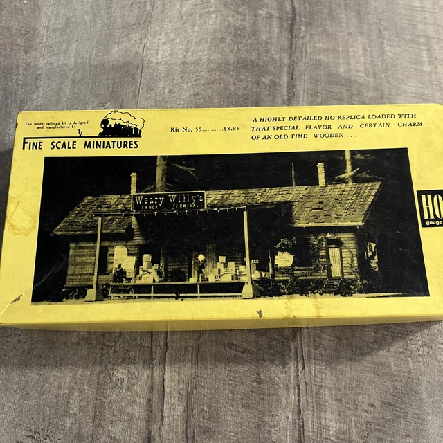 FINE SCALE MINIATURES HO Building Kit No. 55 Truck-Terminal $90.00 ...