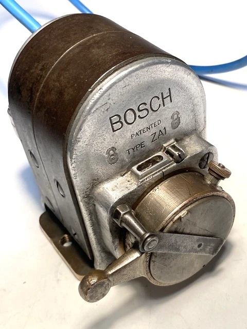BOSCH ZA1 MAGNETO 1912 Oldtimer Veteran Vorkrieg Motorrad JAP Blue ...