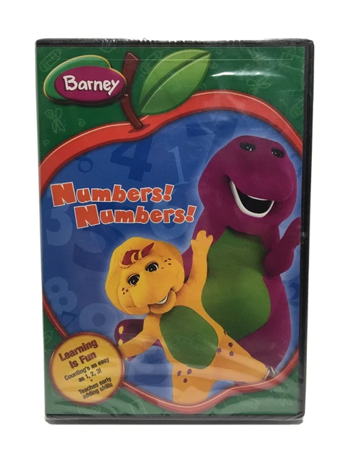 BARNEY - NUMBERS, Numbers (DVD, 2004) $9.97 - PicClick CA