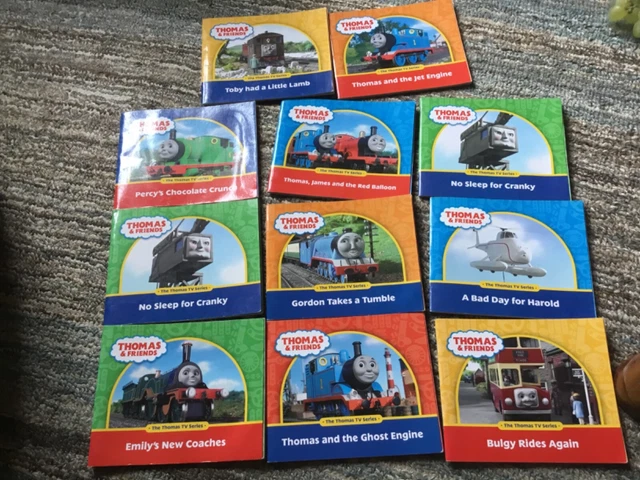 THOMAS THE TANK Engine & friends book set library x10 bundle rare 2009 ...