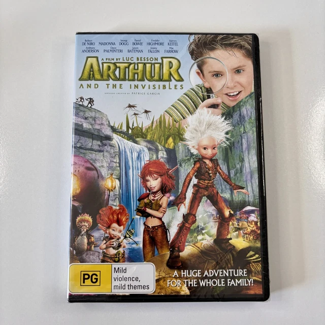 ARTHUR AND THE Invisibles DVD Region 4 PAL Brand New Sealed Free Tracked Postage $12.99 ...