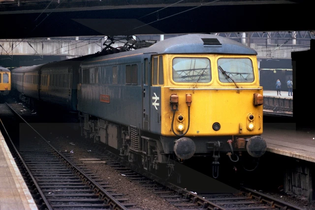 ORIGINAL 35MM NEG & Print A/C Class 87 87019 B'ham New Street - 1984 ...