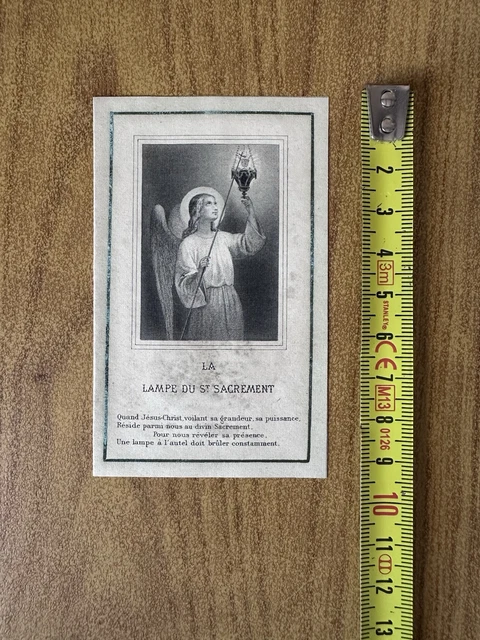 SANTINO FRANÇAIS VINTAGE La Lampe Du St Sacrement EUR 19,00 - PicClick FR