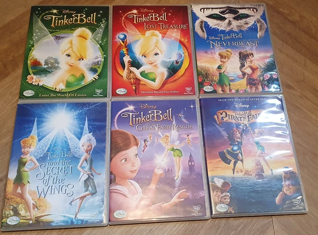 DISNEY TINKERBELL 6 Dvd Collection £16.31 - PicClick UK