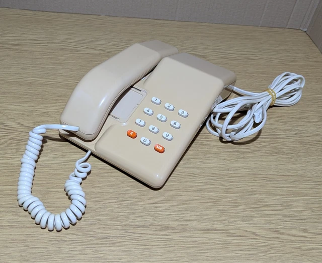 VINTAGE BT Viscount Beige Telephone - Fully Working £15.00 - PicClick UK