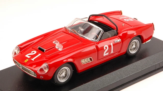 MINIATURE VOITURE AUTO 1:43 Art Model Ferrari 250 California N.21 14th ...