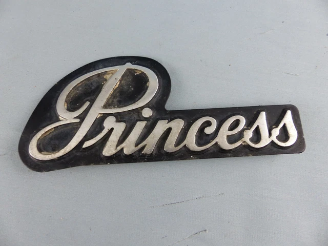 AUSTIN PRINCESS ANCIEN monogramme emblème logo sigle insigne badge en ...