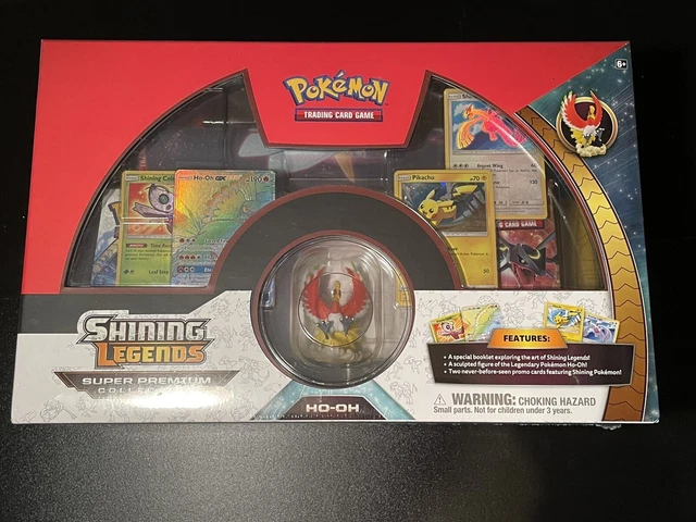POKEMON TCG: SHINING Legends Super Premium Ho-Oh Collection Box $465.00 ...