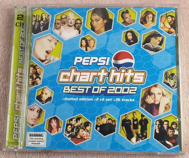 VARIOUS - PEPSI Chart Hits - Best Of 2002 - Audio CD with Warranty $19. ...