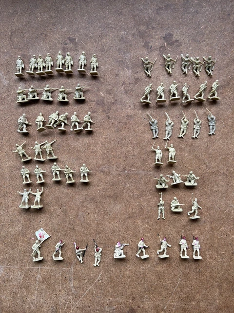 AIRFIX VINTAGE H0/00 scale WWII Japanese Infantry model soldiers. £3.00 ...