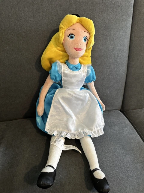 ALICE IN WONDERLAND 22" Princess ALICE Plush Soft Doll Stuffed Toy ...