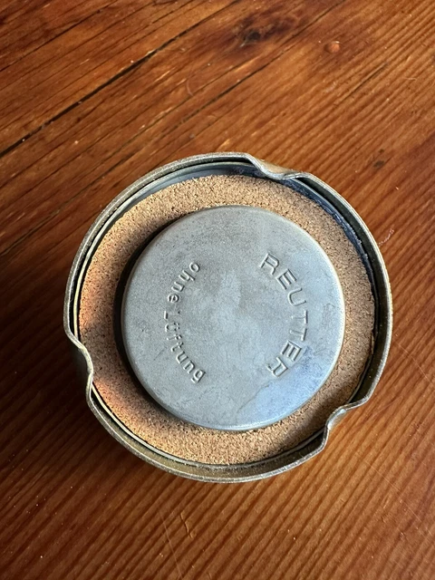 GENUINE PORSCHE 356 911 912 930 Oil fuel cap 91110707201 REUTTER 1961 ...