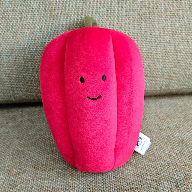 JELLYCAT VIVACIOUS VEGETABLE Red Bell Pepper £40.00 - PicClick UK