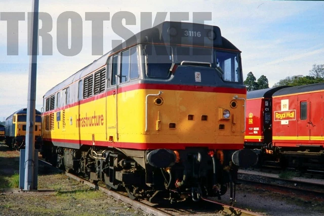 35MM SLIDE BR British Rail Diesel Loco 31116 Class 31 1994 Exeter ...