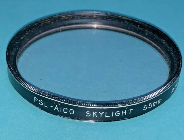 PSL-AICO 55MM SKYLIGHT Filter, made in. Japan, in very good condition £ ...