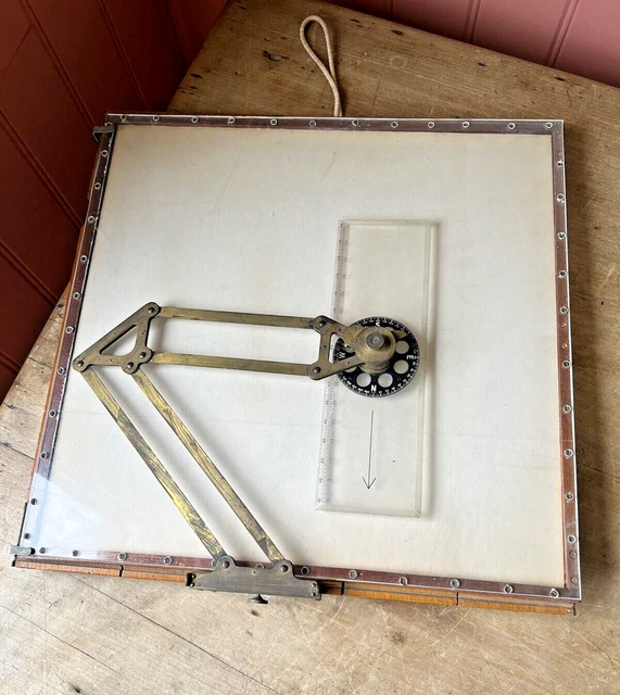 WW2 RAF TABLE Map Plotter ** LOOK VERY RARE ITEM - GREAT CONDITION ** £ ...