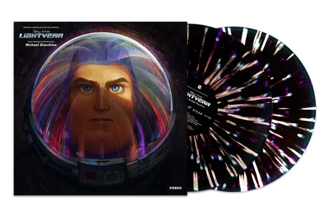 DISNEY - LIGHTYEAR - SOUNDTRACK OST - 2x BLACK SPLATTER COLORED VINYL ...