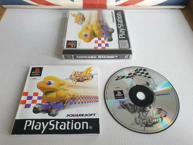 CHOCOBO RACING. PS1 Game. ULTRA RARE. Complete (PlayStation One, PS2 ...