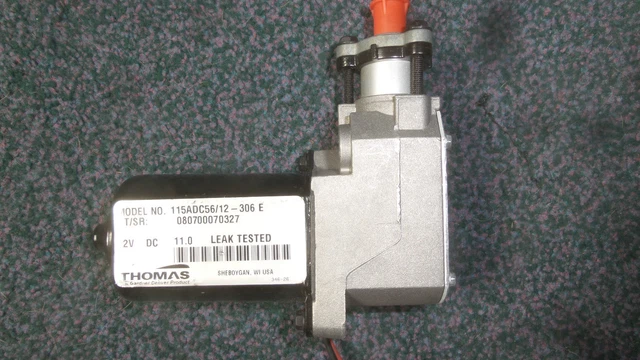 THOMAS AIR COMPRESSOR 12 volt new old stock £25.00 - PicClick UK