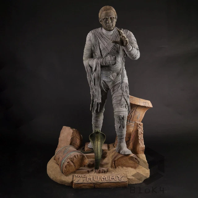 THE MUMMY 1963 (Aurora Monster Model Kit) Life Size Statue 1:1 $23,000. ...